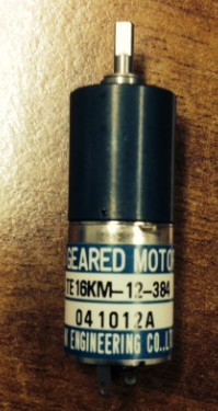 Motor Ryobi Ink Key Motor TE 16KM 12 384 12V/16MM Diameter/3mm Shaft